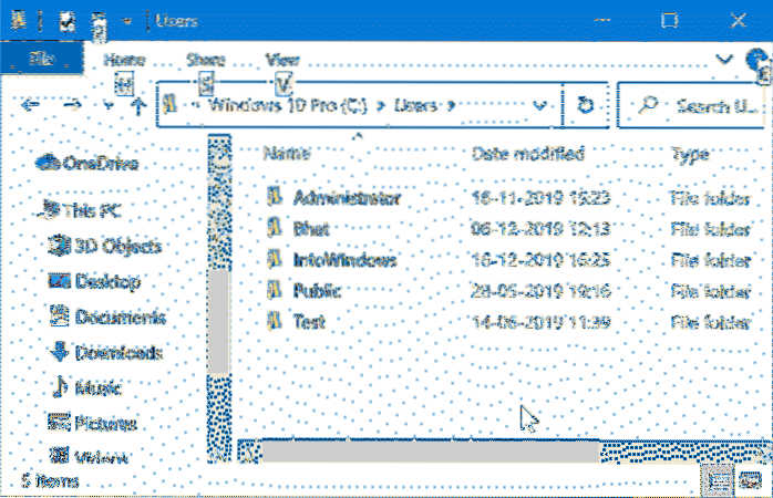 Comment Renommer Le Dossier Utilisateur Dans L explorateur De Fichiers Windows 10 Naneedigital