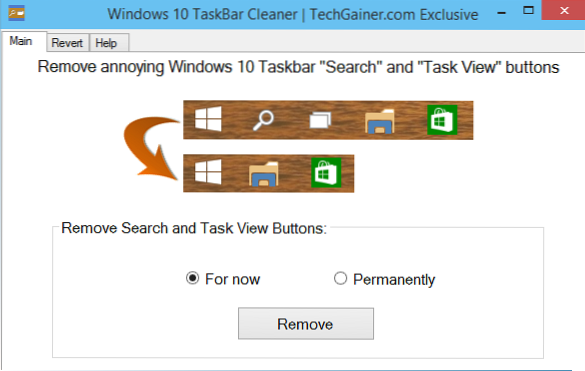 Tool To Remove Search And Task View Buttons From Windows 10 Taskbar Naneedigital tool-to-remove-search-and-task-view-buttons-from-windows-10-taskbar-naneedigital