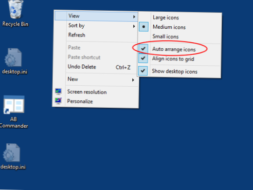 How To Prevent Desktop Icons Rearranging On Windows 10 Naneedigital